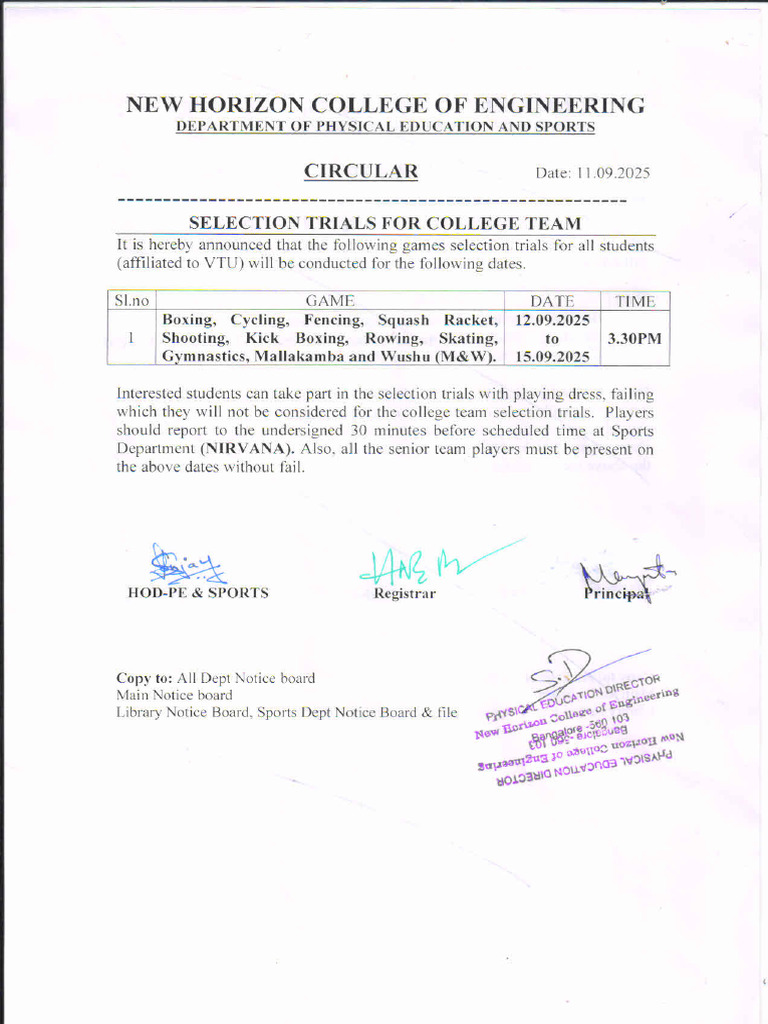Circular PED - Selection Trials | PDF