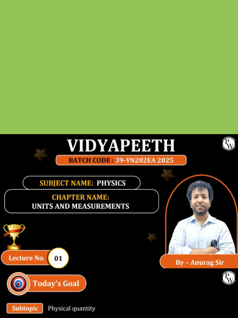 Physics _ Class Notes _ 39-YN202EA 2025 (1) (1) | PDF