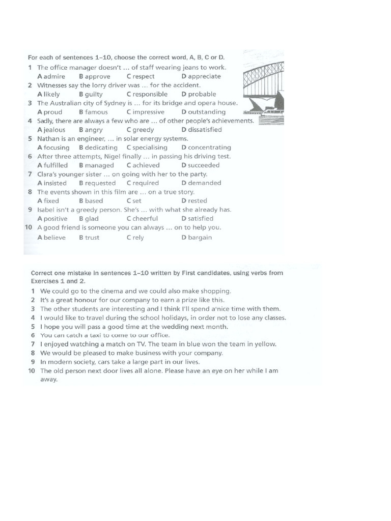 FCE Use of English 6 | PDF