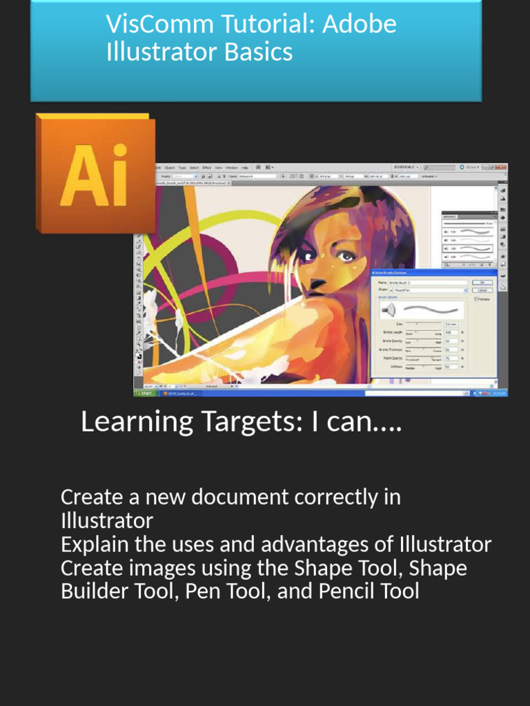 Adobe Illustrator Basics Tutorial | PDF | Adobe Illustrator | Shape