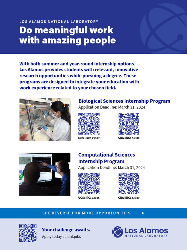 SPO UGS GRA Intern Flyer | PDF