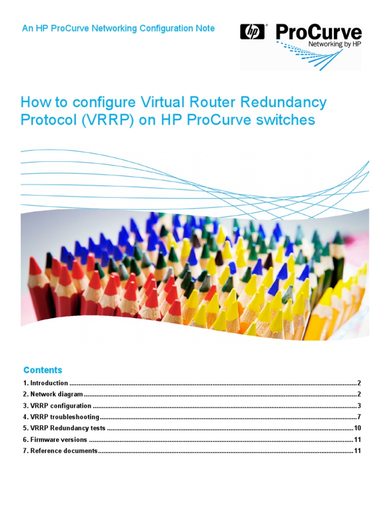 How To Configure Virtual Router Redundancy Protocol (VRRP ...