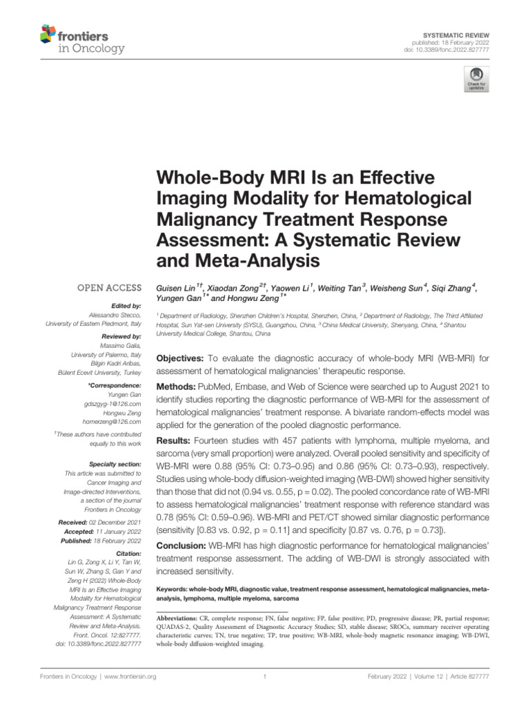 Fonc 12 827777 | PDF | Medical Imaging | Magnetic Resonance Imaging