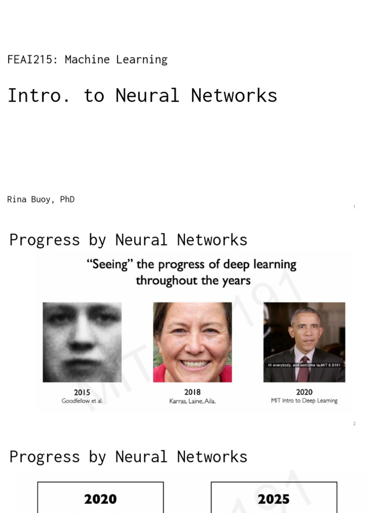Machine Learning: Neural Networks Guide | PDF | Deep Learning ...