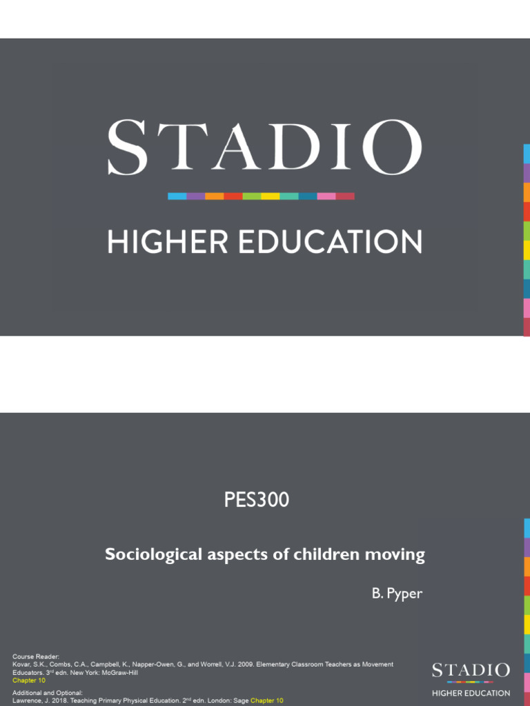Socialization and Application in PE | PDF | Physical Education | Teachers