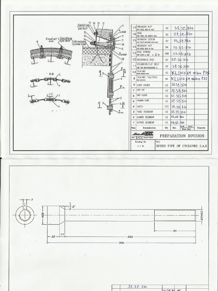 Inner Pipe Drawing | PDF