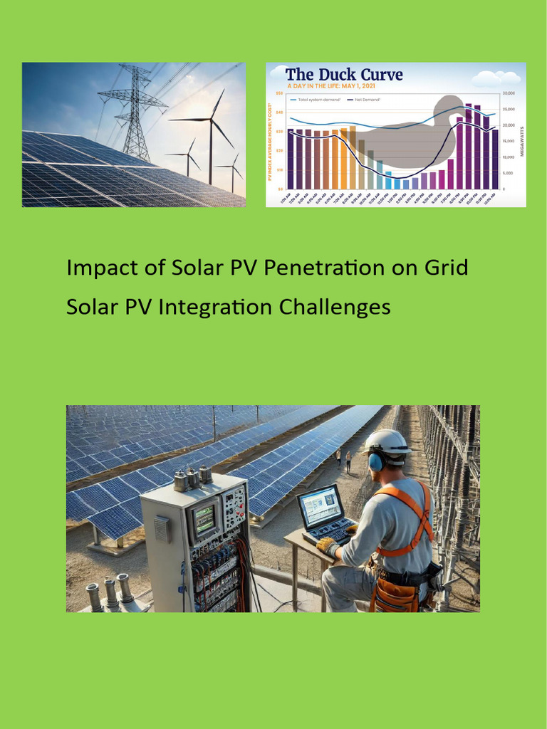 Solar Power Integration To Grid | PDF | Electrical Grid | Photovoltaics
