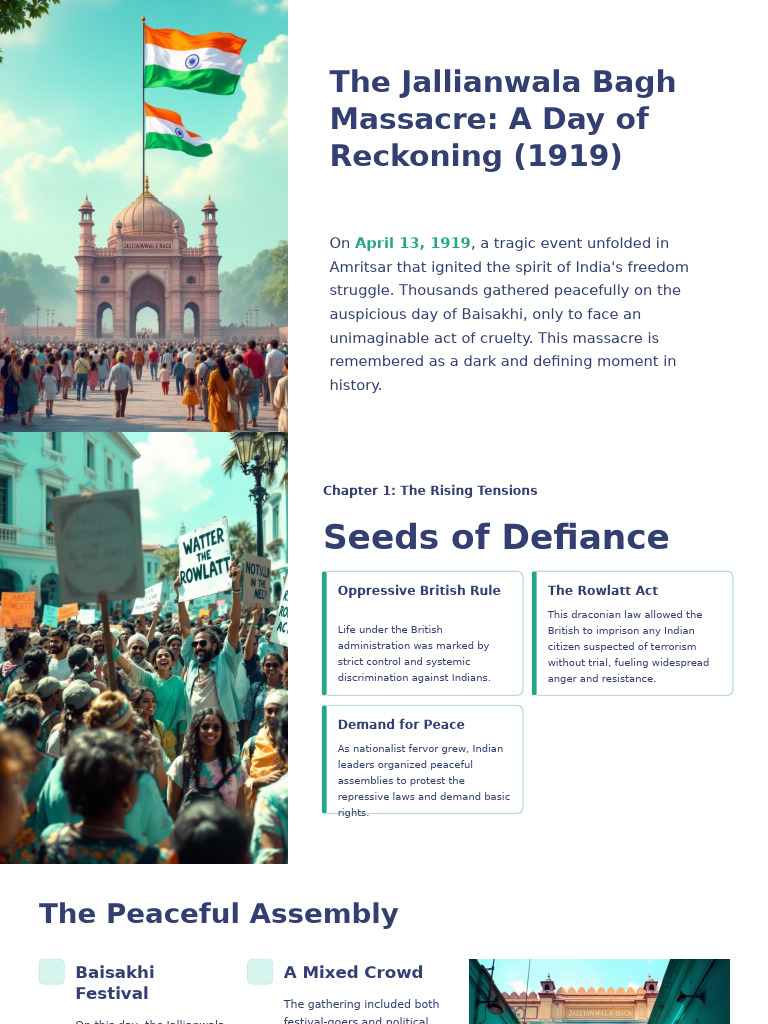 The Jallianwala Bagh Massacre A Day of Reckoning 1919 (1 ...