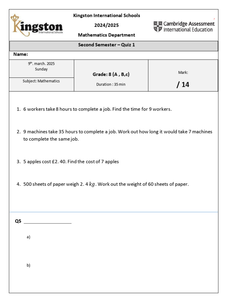 Quiz Unit 11 | PDF