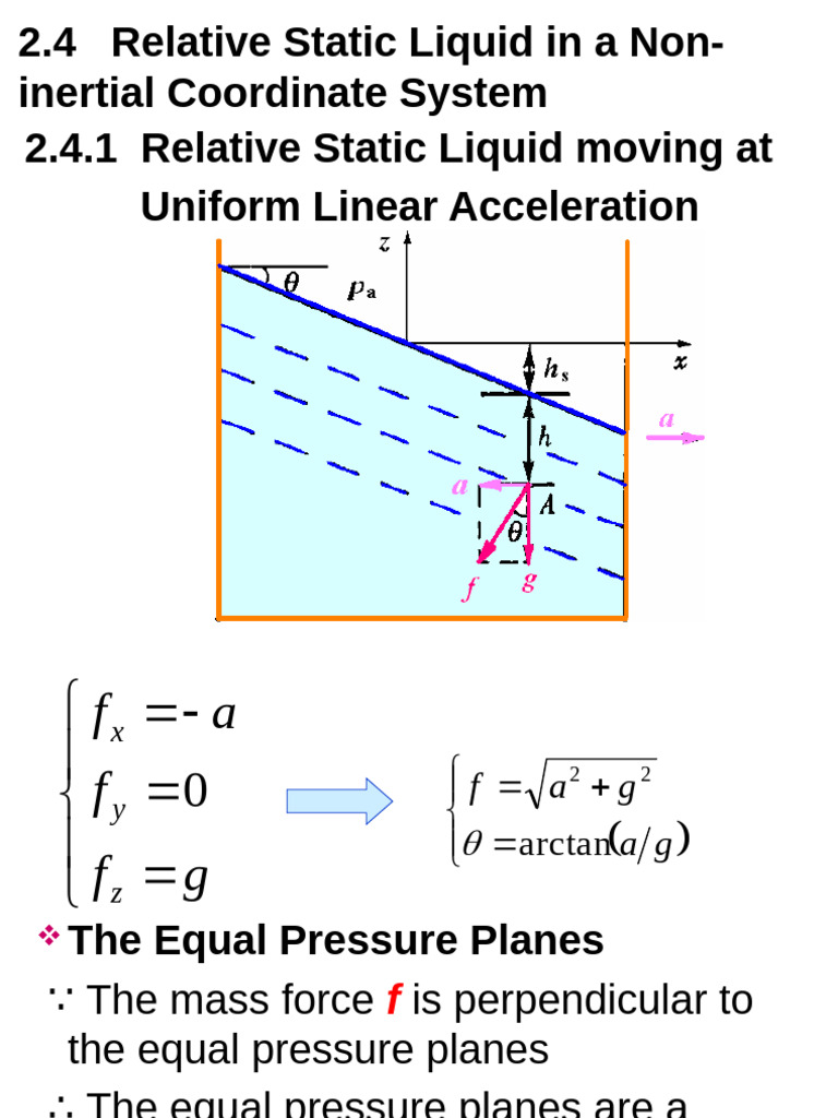 Chapter 2 Fluid Statics | PDF | Pressure | Rotation