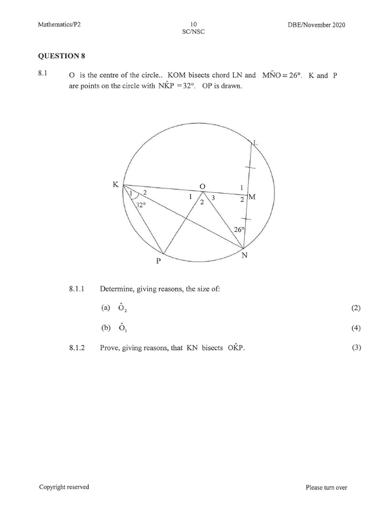 Euclidean Geometry 2020-2024 | PDF