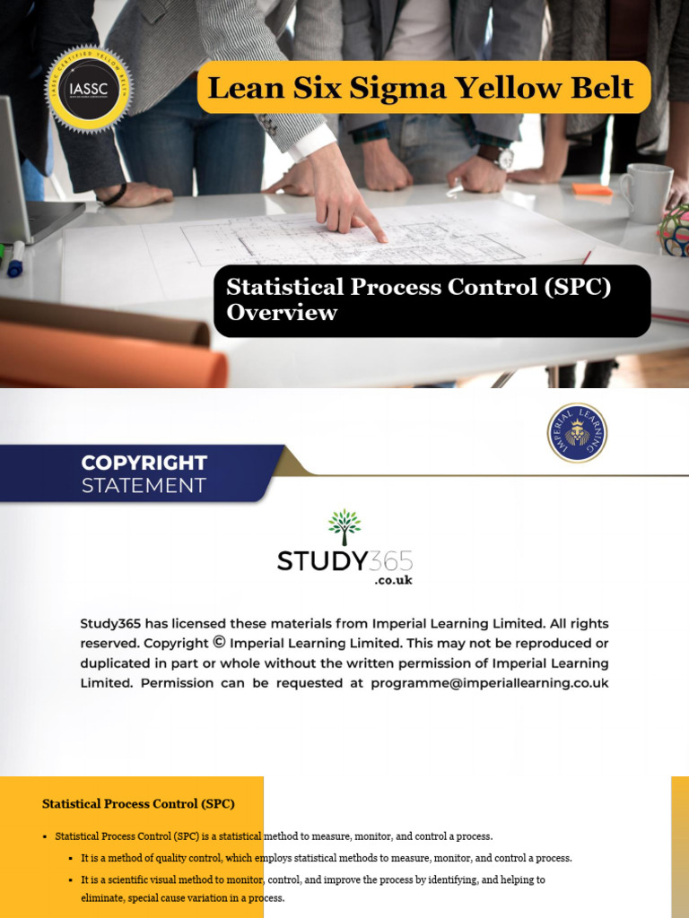 03.03.01. Statistical Process Control SPC Overview | PDF | Statistics ...