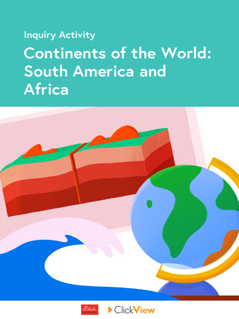 Continents of The World South America and Africa US | PDF | South ...