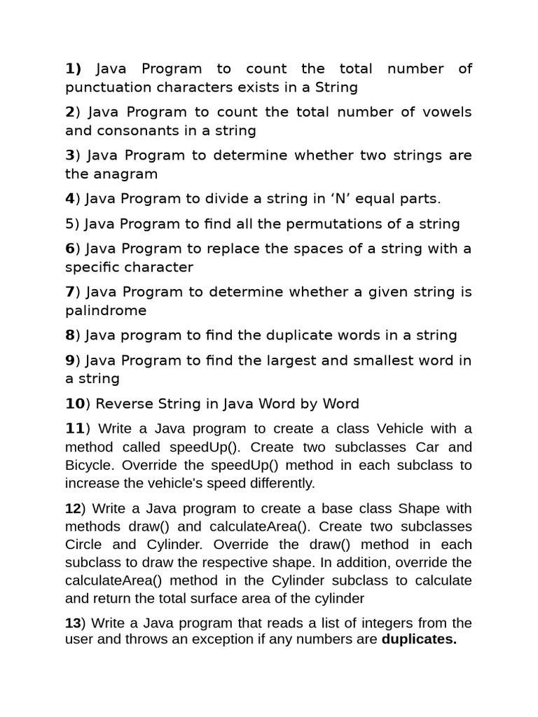 Java String and Object-Oriented Programs | PDF | Http Cookie | String ...