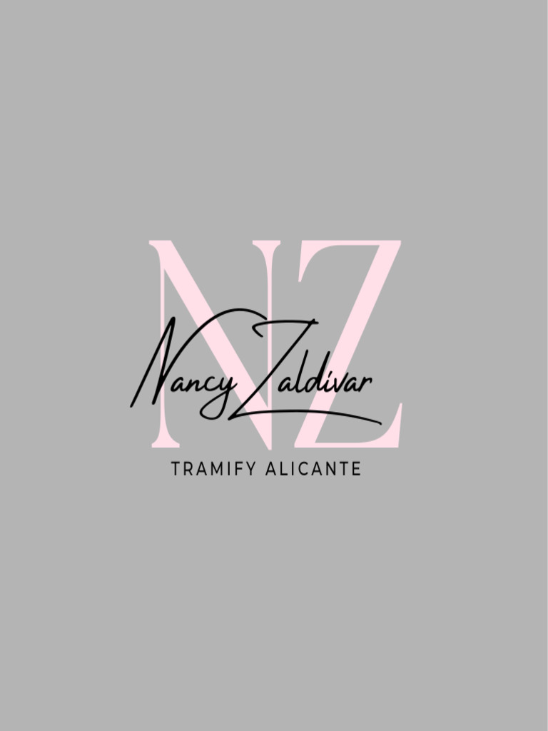 Logo de Moda con Iniciales Caligráfico Elegante Rosa y Negro.pdf | PDF