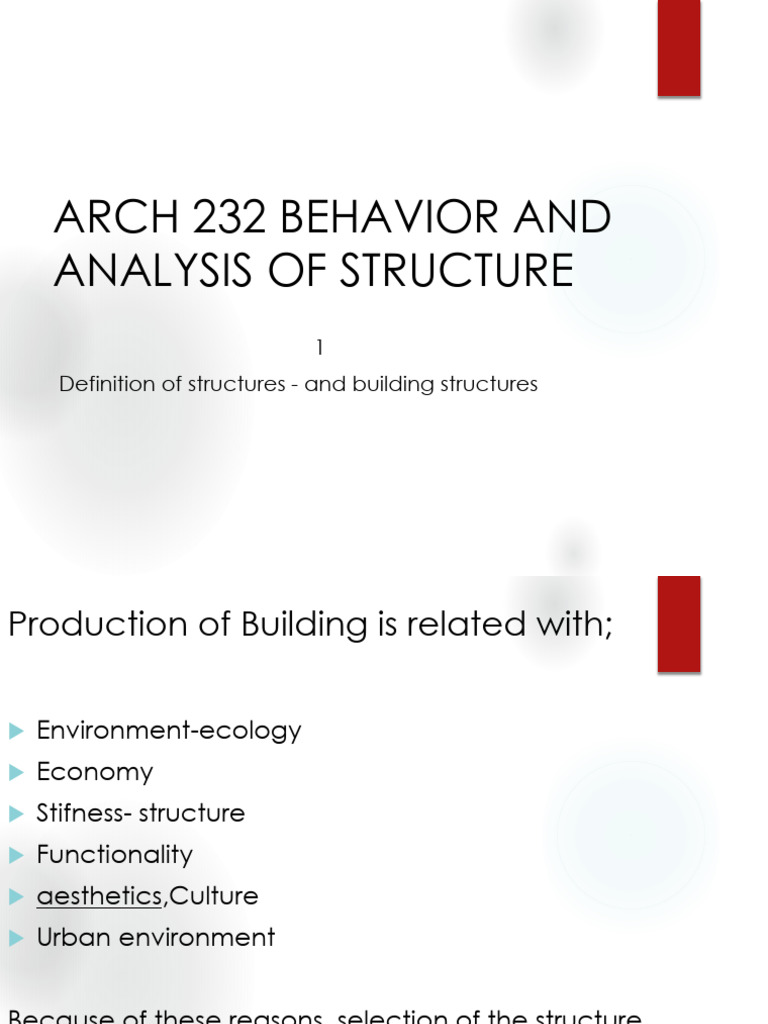 Building Structures: Design and Impact | PDF | Structural Load ...