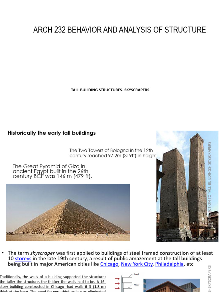 Skyscraper Design and Structural Analysis | PDF | Structural ...