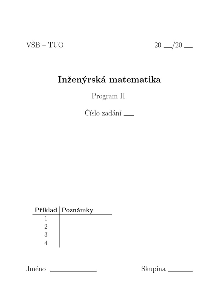 Im Program II Titulni List | PDF