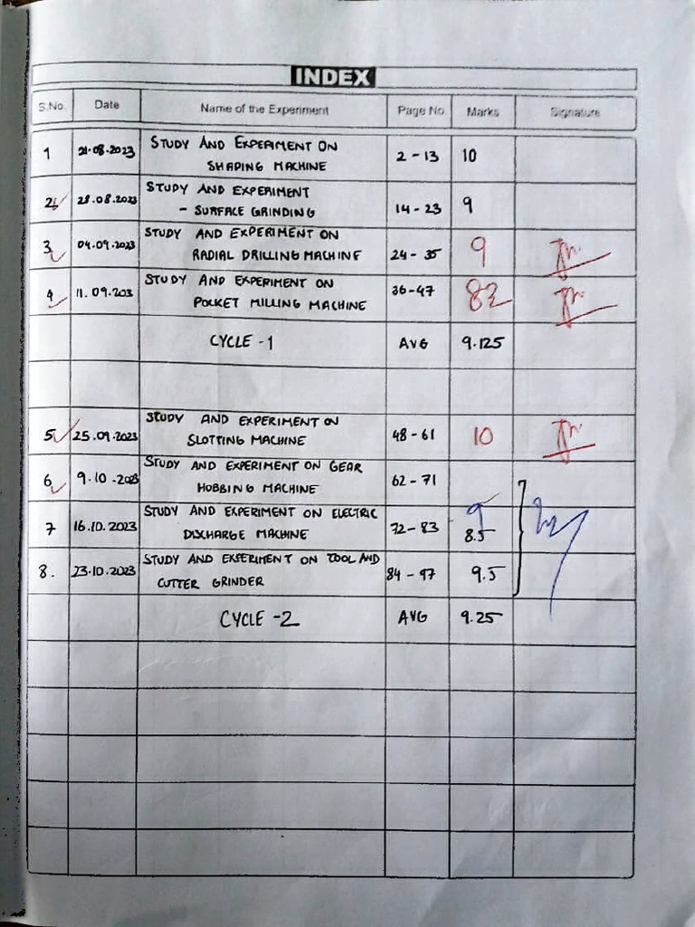 Manufacturing Lab Record | PDF