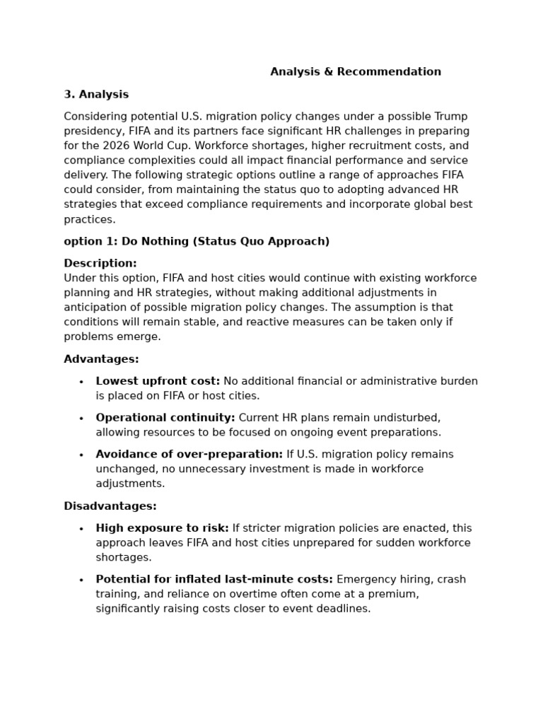Draft Consulting Report | PDF | Workforce Development | Recruitment