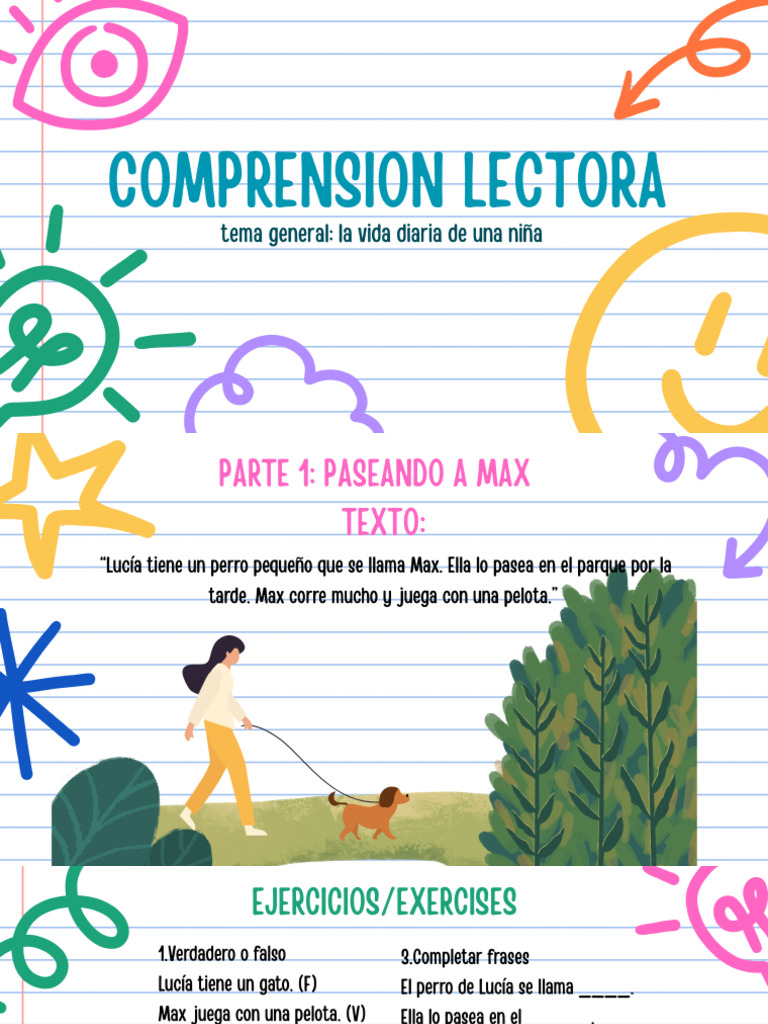 Comprension Lectora Español Nivel A2 | PDF