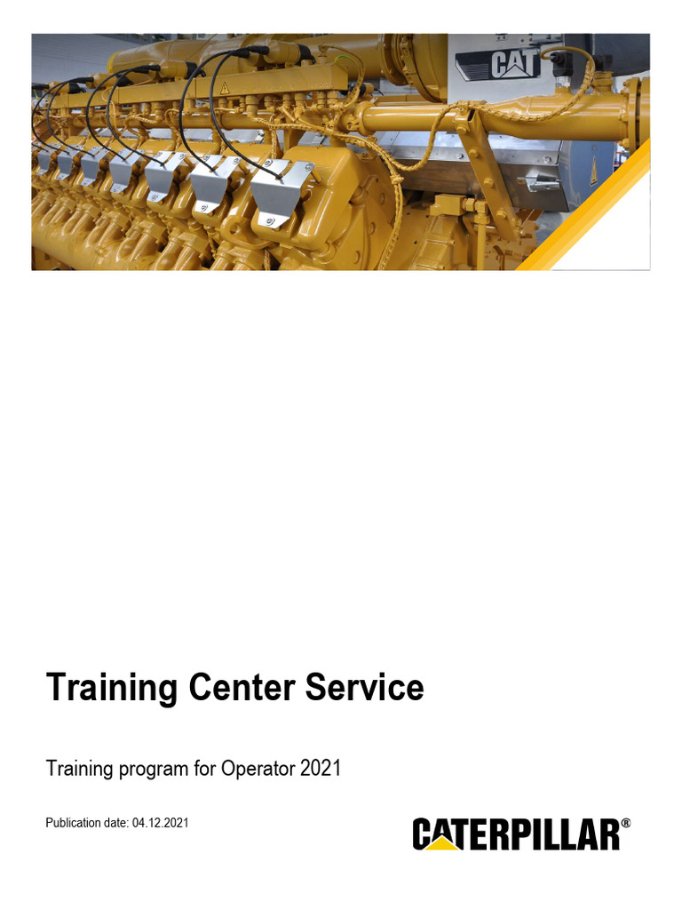 Caterpillar Operator Training Program 2021 | PDF | Fee | Expense