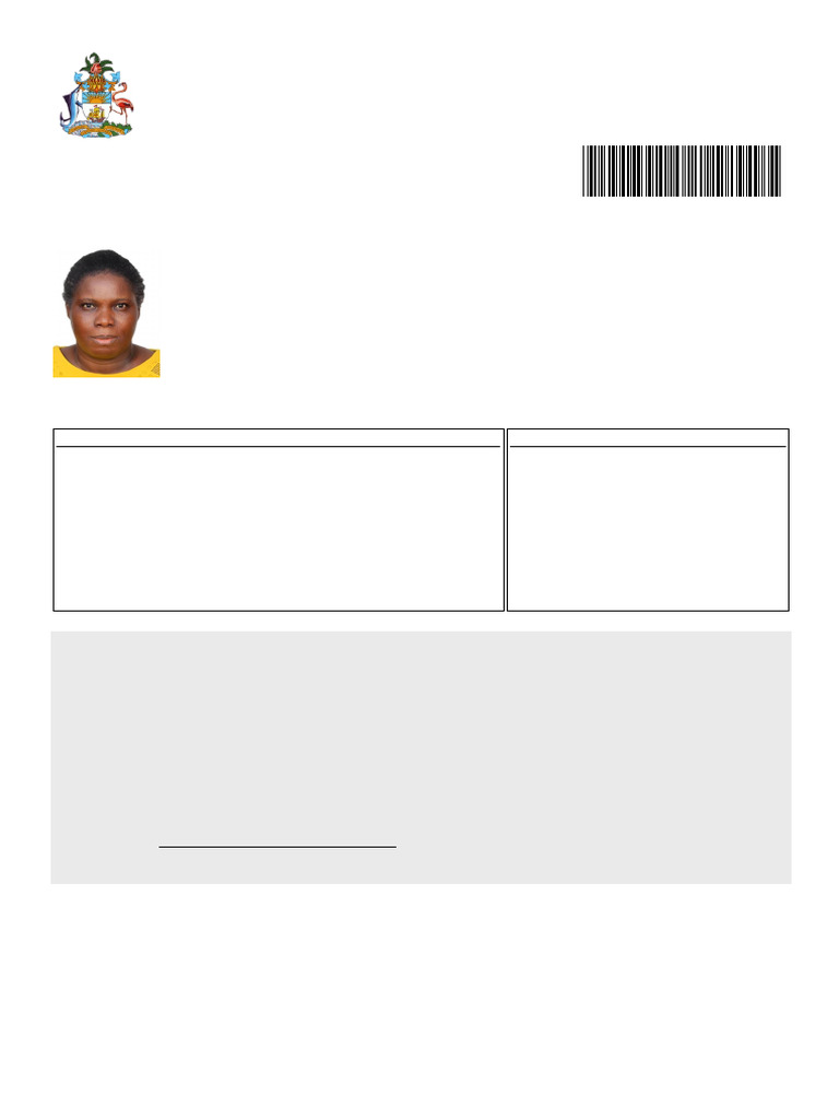 Approved Electronic Entry Visa for Bahamas | PDF | Travel Visa | Passport