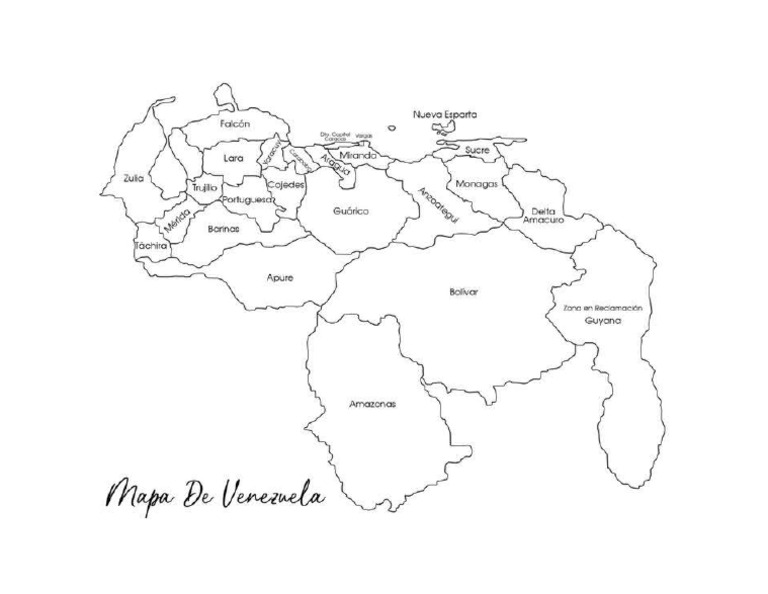 Mapa de Venezuela | PDF