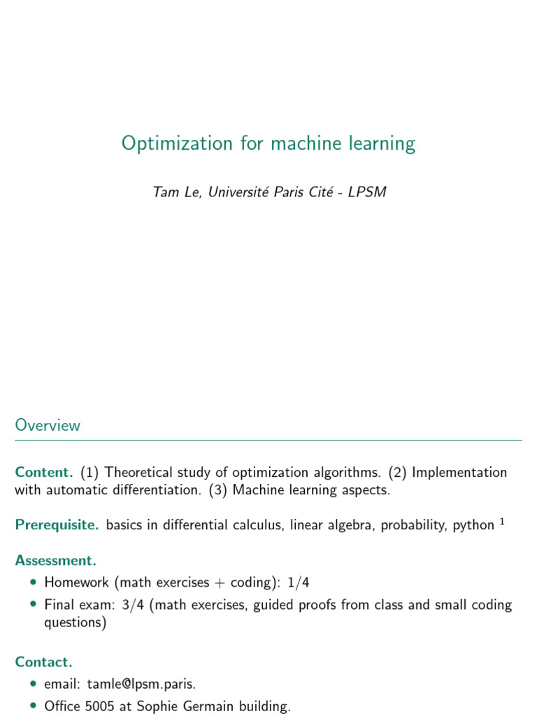 Introduction | PDF | Mathematical Optimization | Computational Science