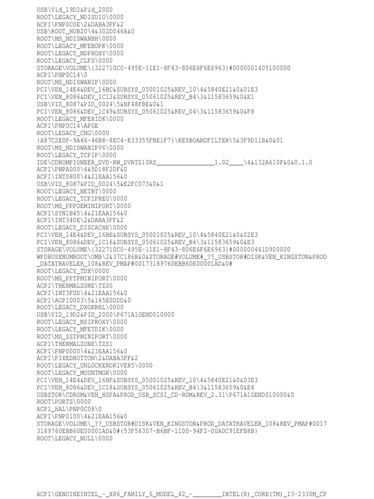 USB Device and Driver Information | PDF | Personal Computing | Booting