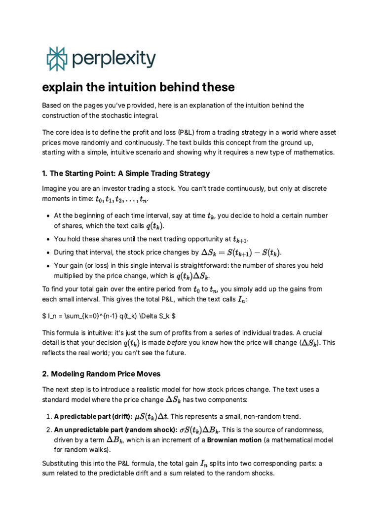 3.1 Intuition | PDF | Integral | Mathematical Analysis