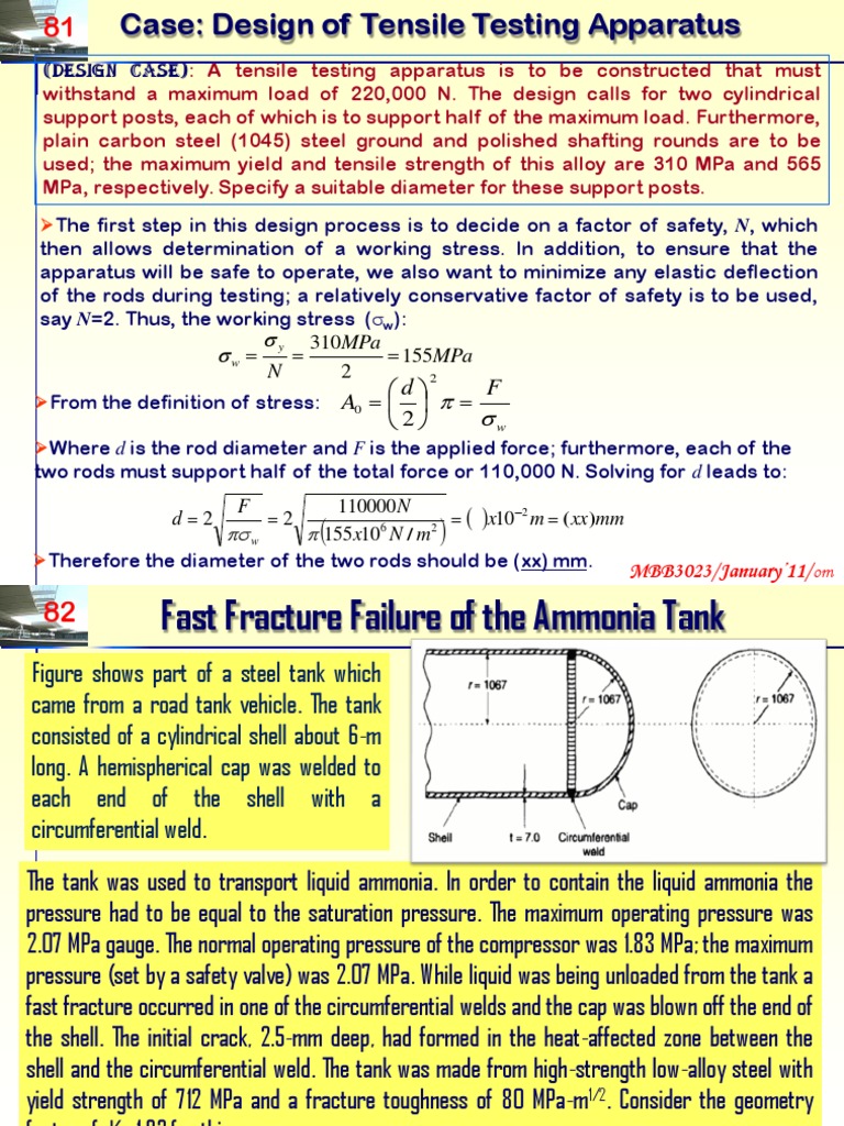 01e Properties of Materials January 2011 s81-85 | PDF | Fracture ...