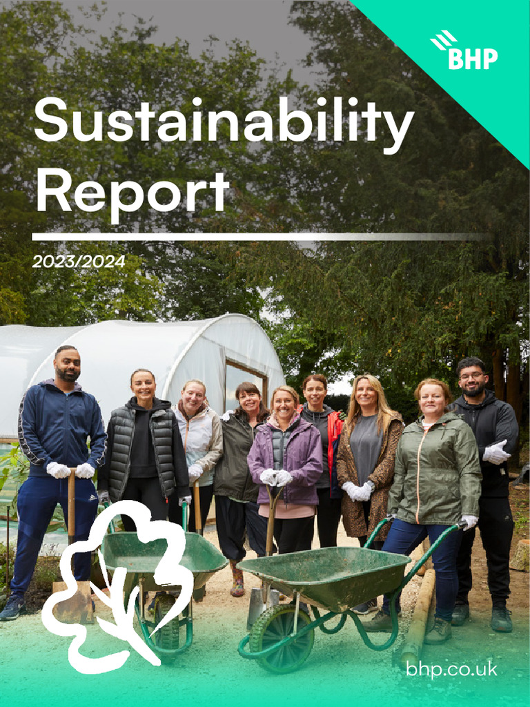 BHP Sustenible Reporte-2023-24 | PDF | Corporate Social Responsibility | Carbon Footprint