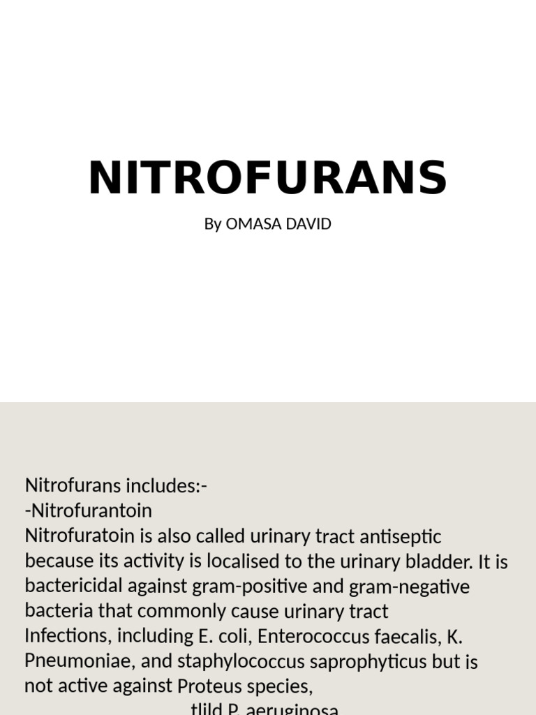 Nitrofurantoin: Uses, Dosage, and Side Effects | PDF | Urinary Tract ...