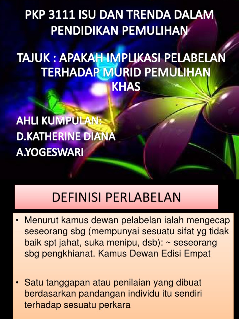 PKP 3111 Isu Dan Trenda Dalam Pendidikan Pemulihan Tutorial m7 | PDF