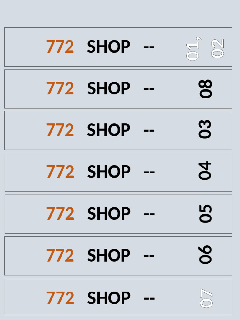 772 Sticker | PDF