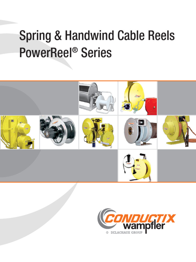 Conductix Cable Reels | PDF | Electrical Engineering | Electricity