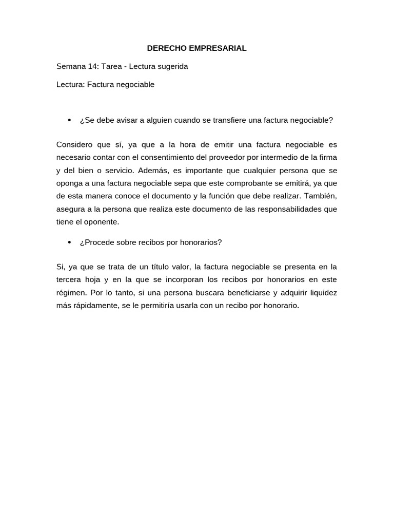 Semana 14 - Tarea - Lectura Sugerida | PDF