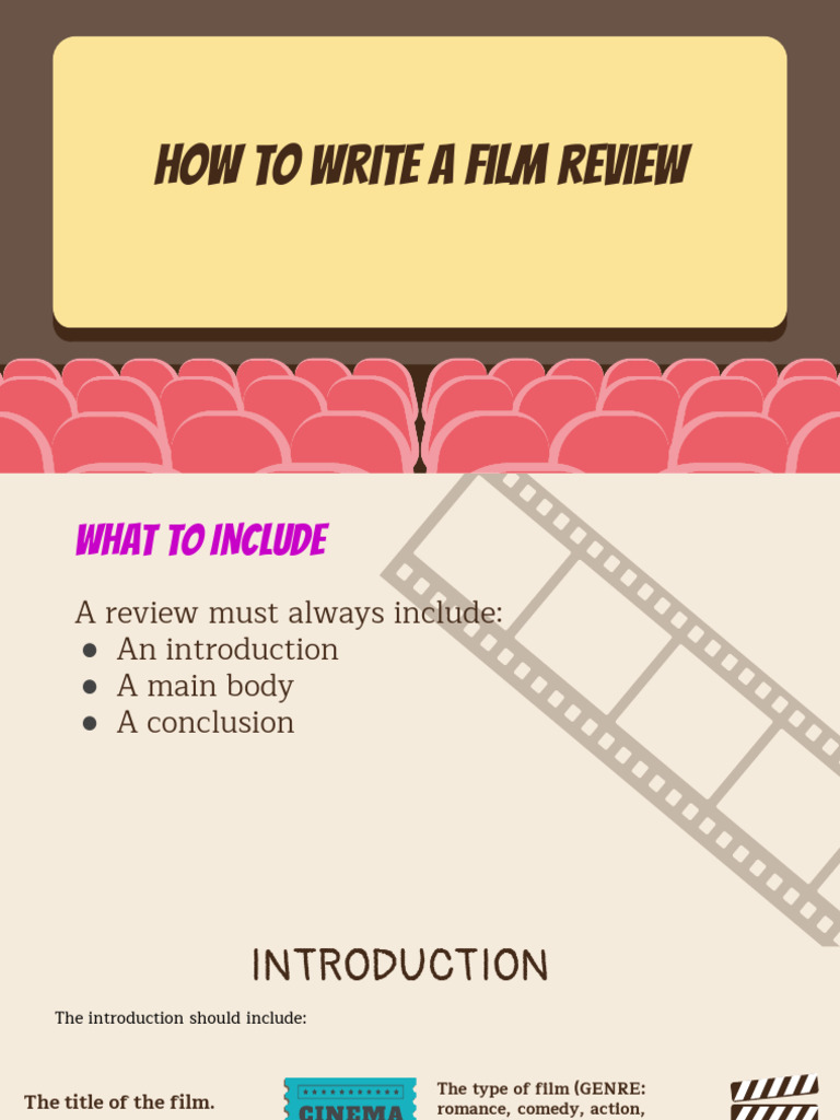 Guide to Writing a Film Review | PDF