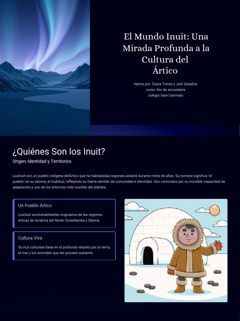 El Mundo Inuit Una Mirada Profunda A La Cultura Del Artico - PDF 20250907 162828 0000 | PDF ...