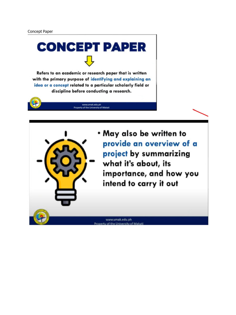 Concept Paper | PDF