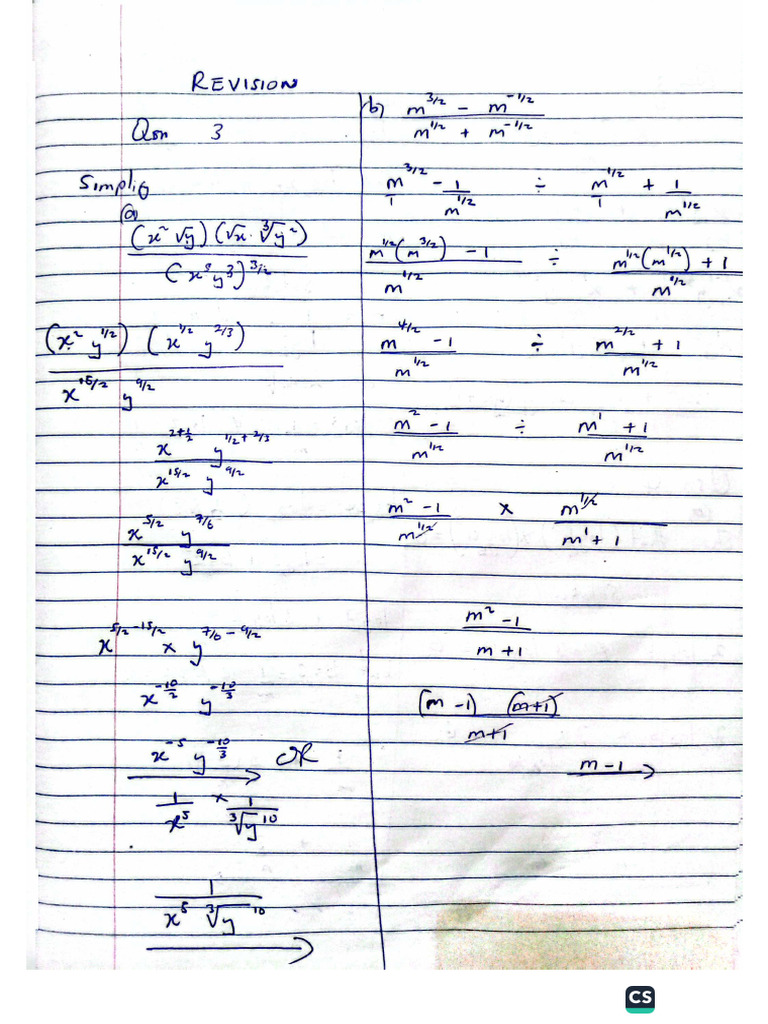 Engineering Maths 1 Revision | PDF