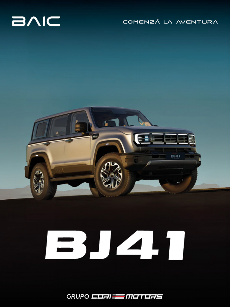 BAIC Ficha Tecnica BJ41 | PDF | Airbag | Diodo emisor de luz
