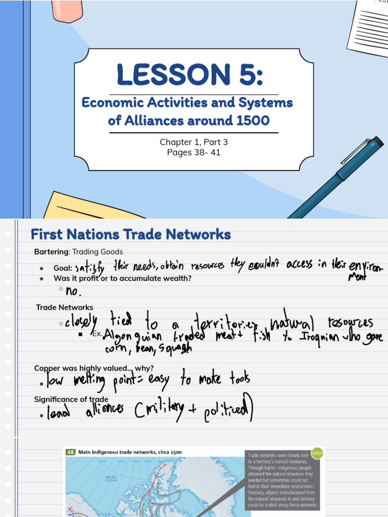 STUDENT Lesson 5_ Economic Activities and Systems of Alliances Around ...