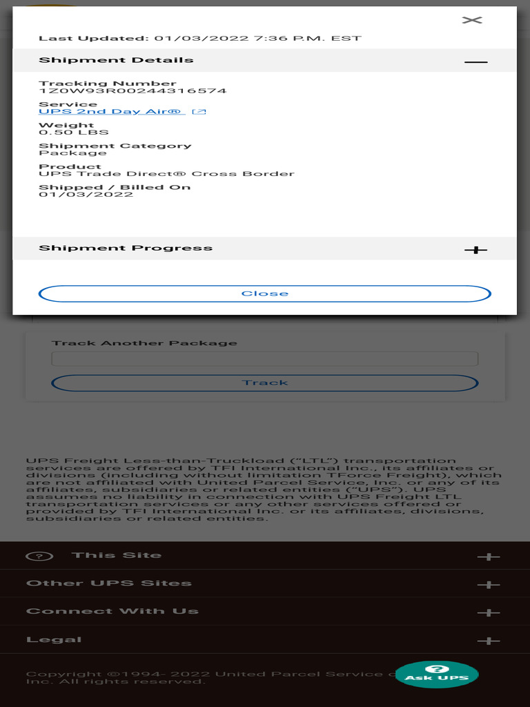 UPS Package Tracking for San Antonio | PDF