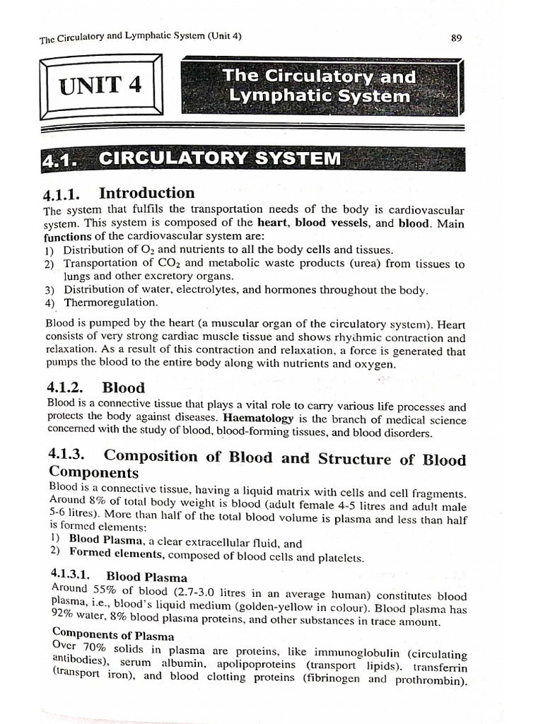 Circulatory System | PDF