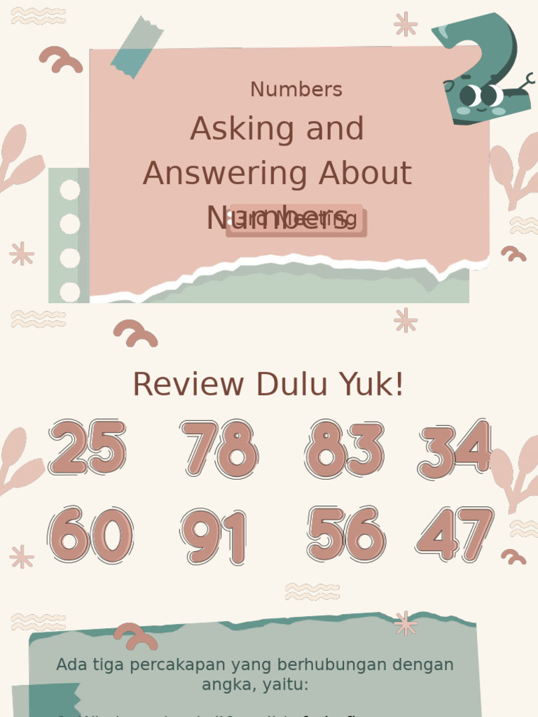 Conversations About Numbers in English | PDF