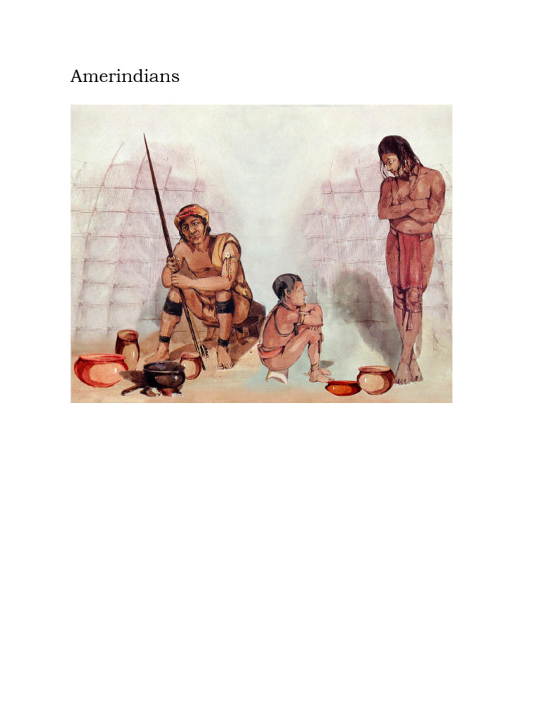 Amerindians | PDF