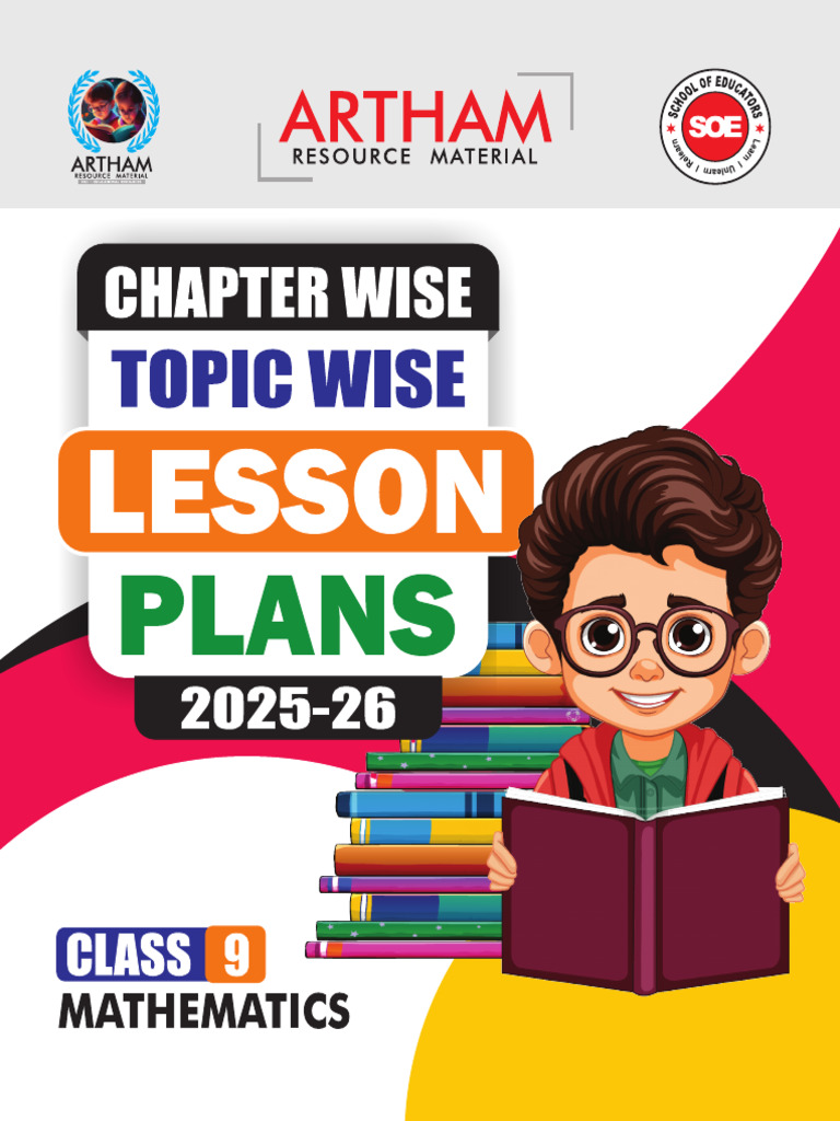 Class 9 Mathematics Topicwise Chapterwise Lesson Plan CHAPTER-5 ...