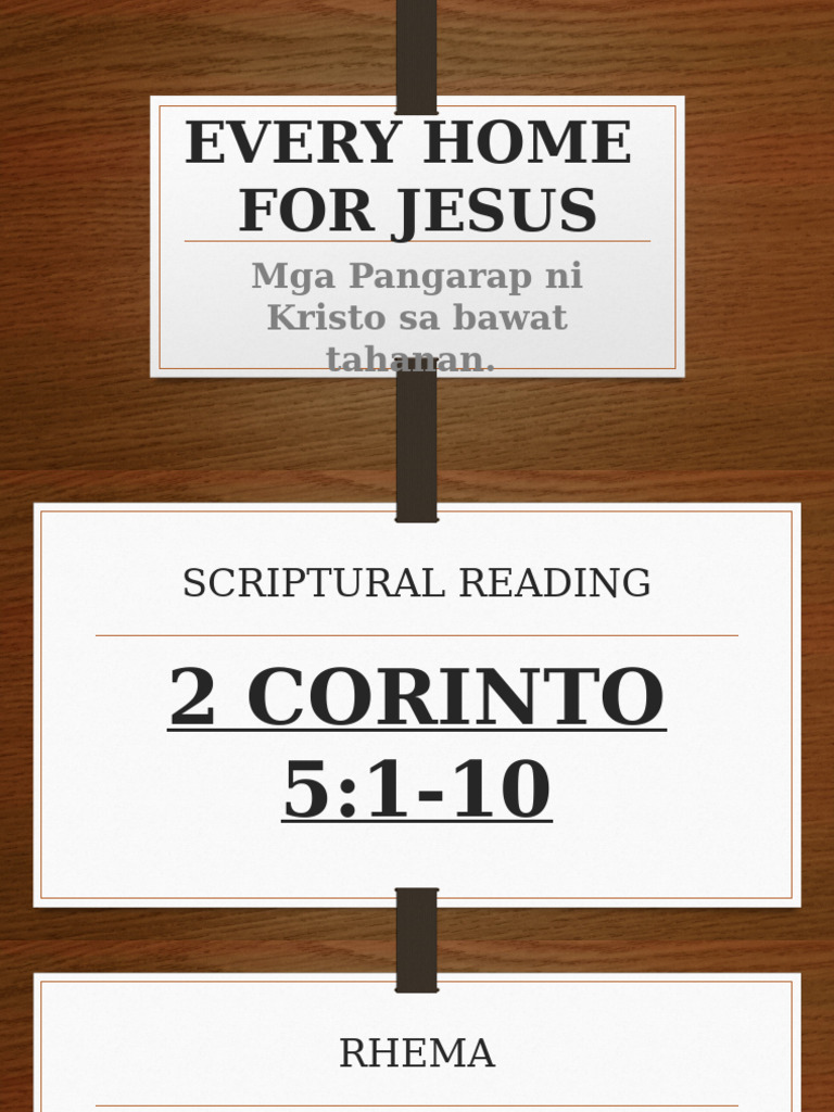 HOME-OF-JESUS-Pangarap-ni-Kristo | PDF
